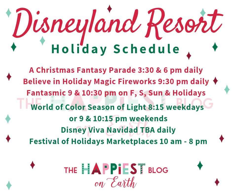 Holidays at Disneyland Resort 2019 | The Happiest Blog on Earth