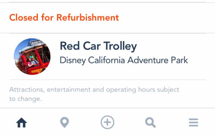 Rides Closed at Disneyland Today: Refurbishment Schedule