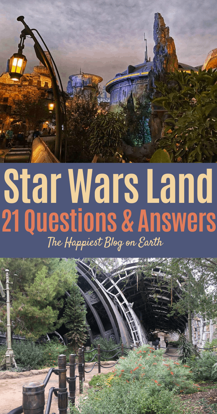 Disneyland Star Wars: Galaxy's Edge FAQs