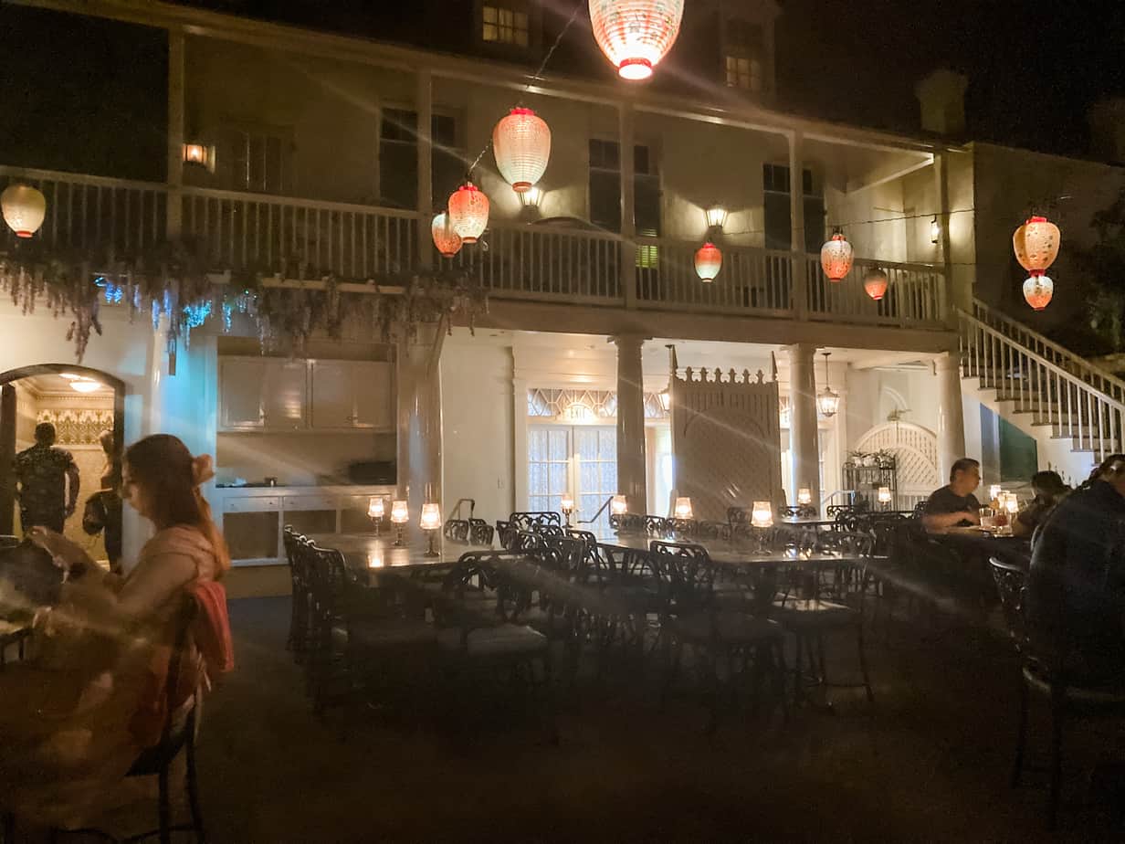 Eat Inside the Pirates Ride at Blue Bayou Disneyland