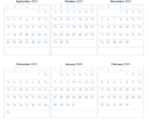 Disneyland Magic Key Calendars