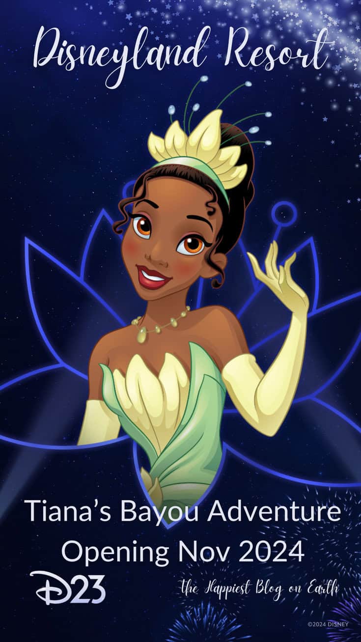 Disneyland Plan for Tiana's Bayou Adventure Ride