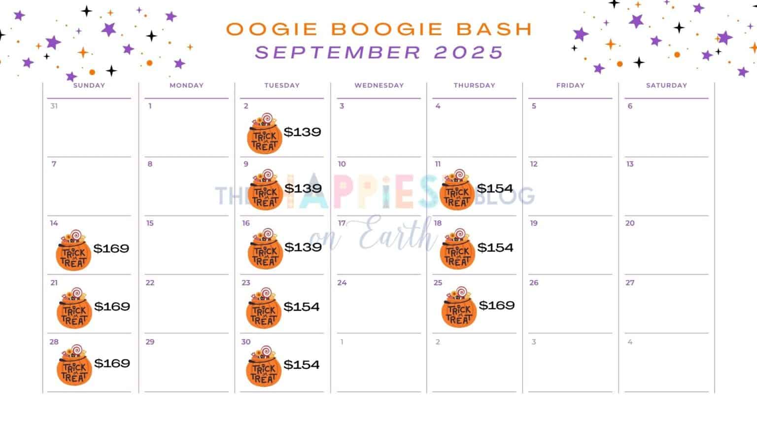 Oogie Boogie Bash 2025 Dates and Ticket Info - The Happiest Blog on Earth